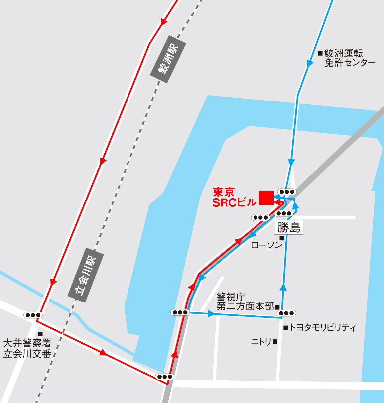 AWABEES / アクセスマップ